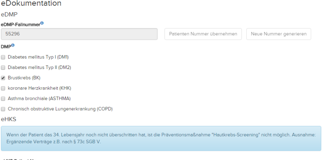 eDMP-Dokumentationen erstellen – Avi Medical Handbuch