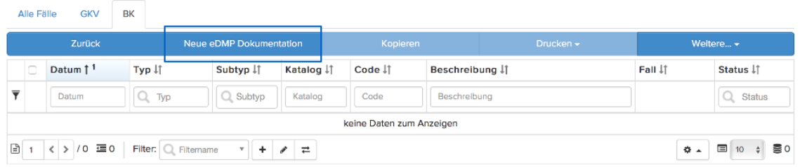 eDMP-Dokumentationen erstellen – Avi Medical Handbuch