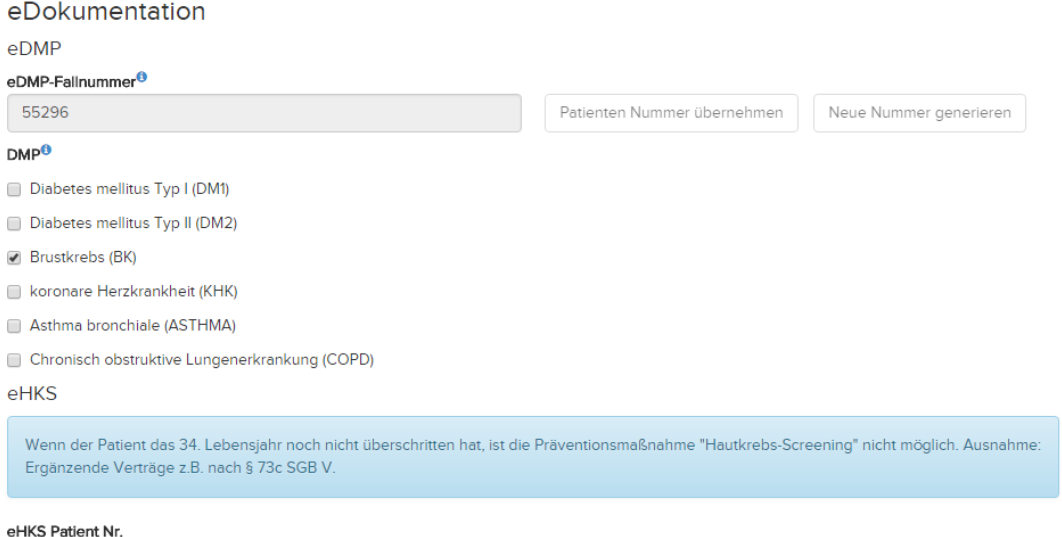 eDMP-Dokumentationen erstellen – Avi Medical Handbuch